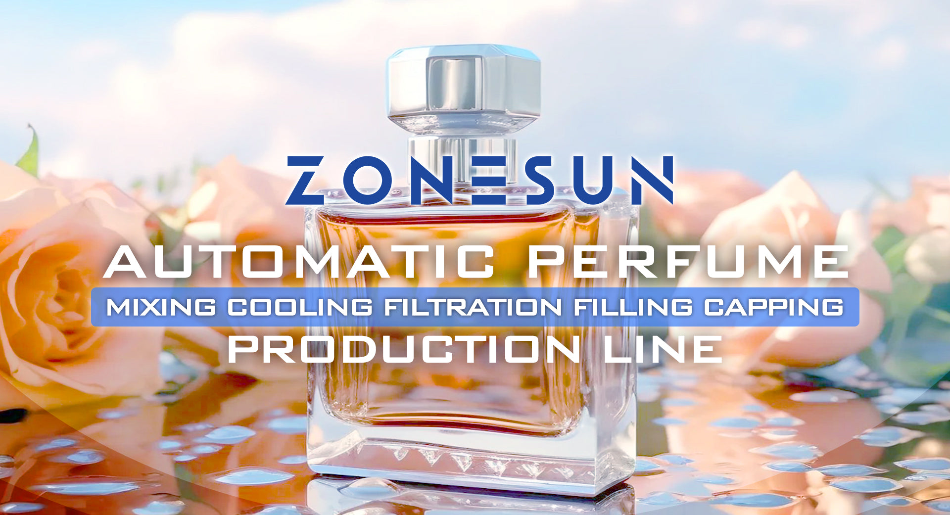 ZONESUN ZS-FAL180XW Automatic Perfume Mixing Cooling Filtration Fillin