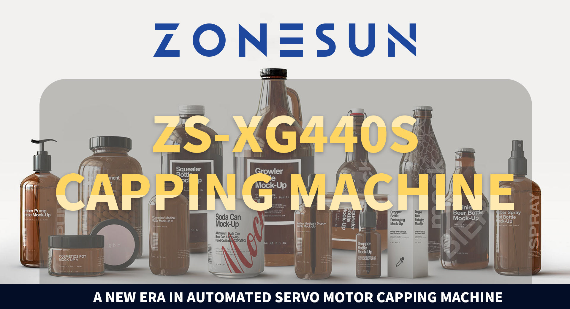 ZONESUN ZS-XG440S Capping Machine: A New Era in Automated Servo Motor
