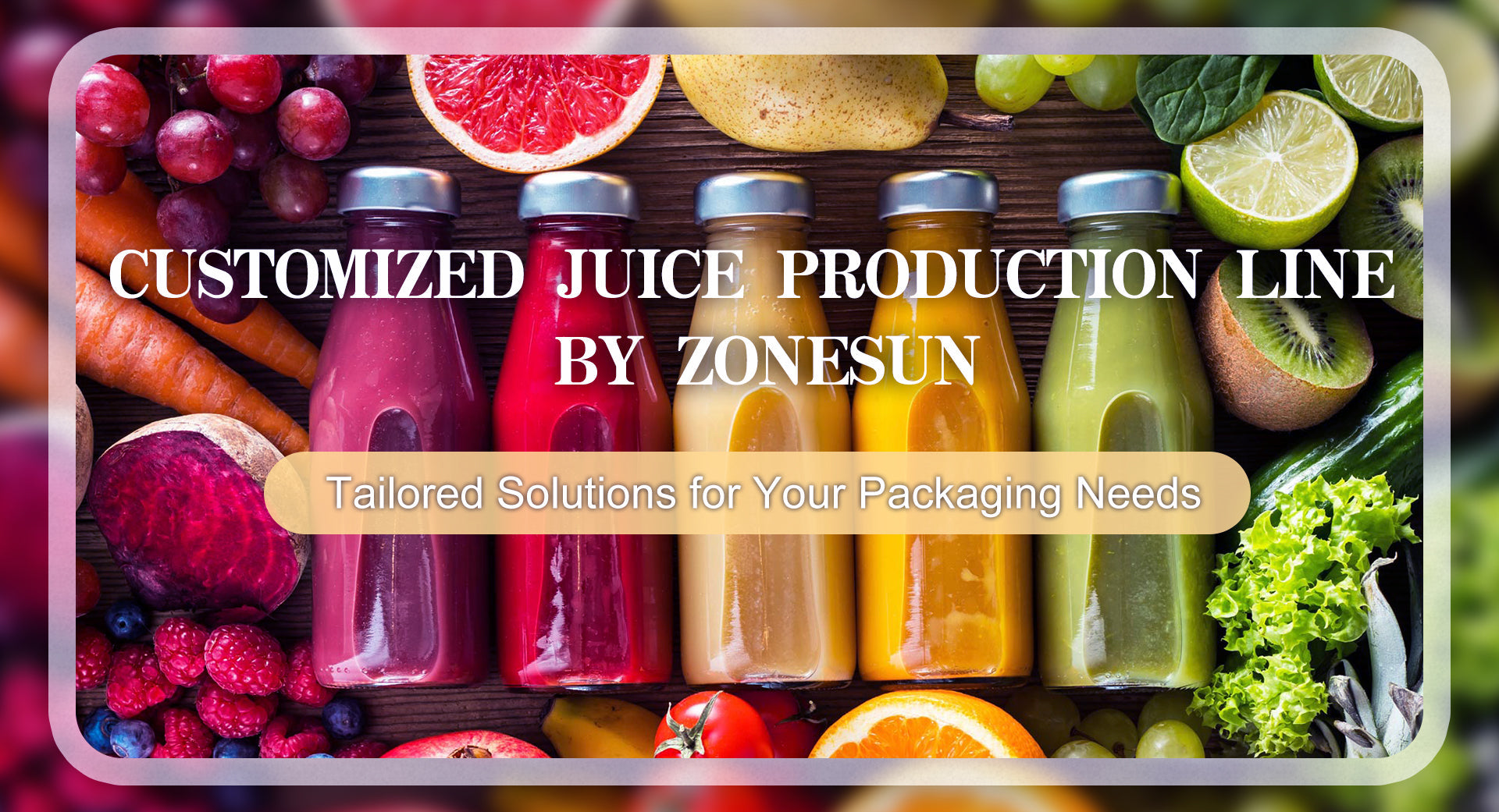 Customized Juice Production Line by ZONESUN: Tailored Solutions for Yo