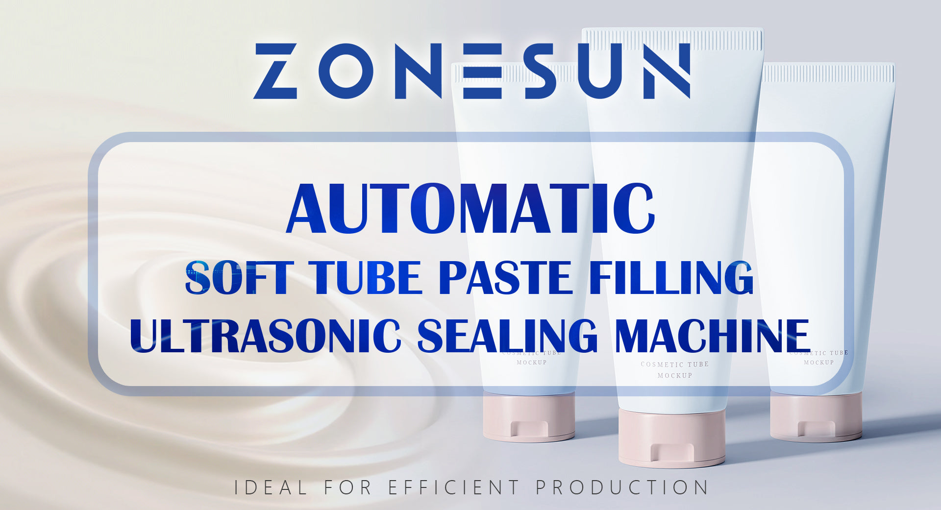 ZONESUN ZS-FS009U Automatic Soft Tube Paste Filling Ultrasonic Sealing