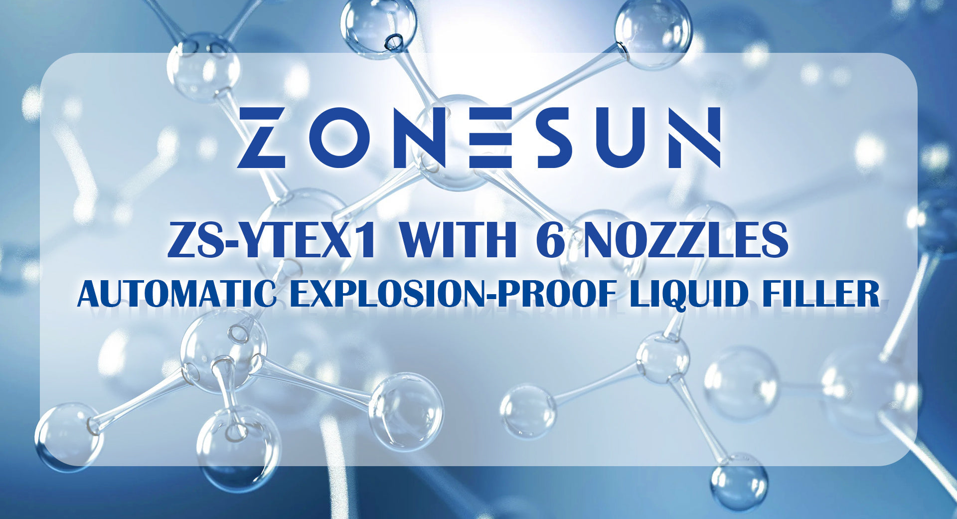 Automatic Explosion-Proof Liquid Filler ZS-YTEX1 with 6 Nozzles