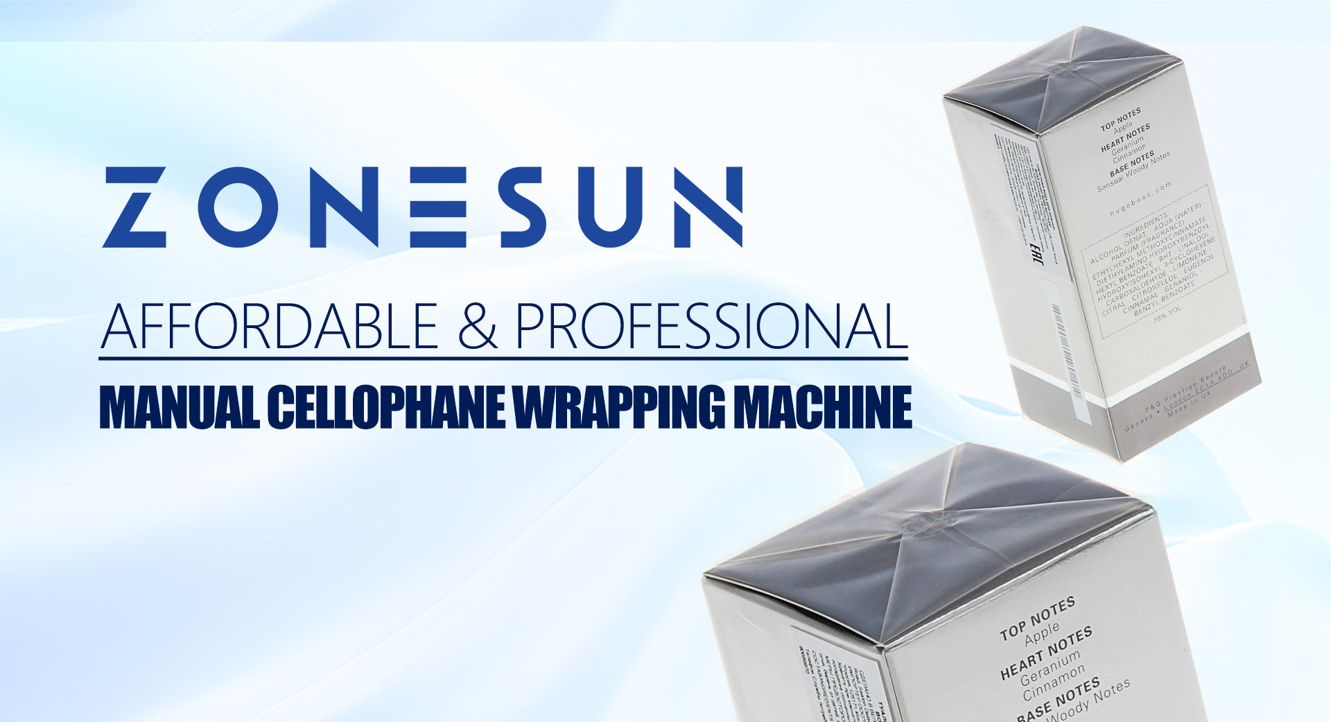 Affordable & Professional Manual Cellophane Wrapping Machine for Small