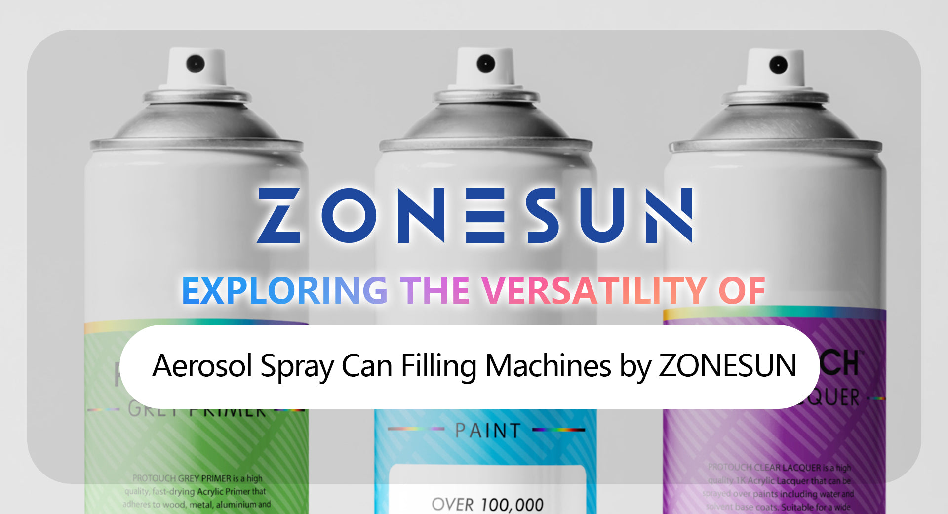 Exploring the Versatility of Aerosol Spray Can Filling Machines by ZON