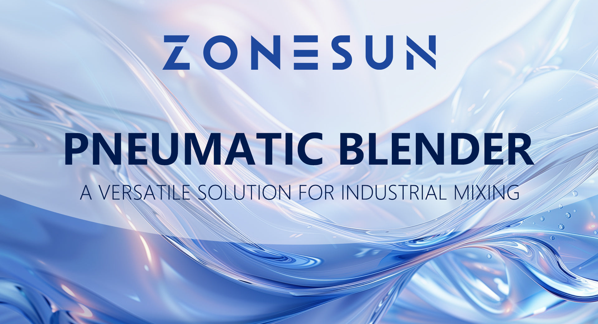 ZONESUN Pneumatic Blender ZS-PMT100L: A Versatile Solution for Industr