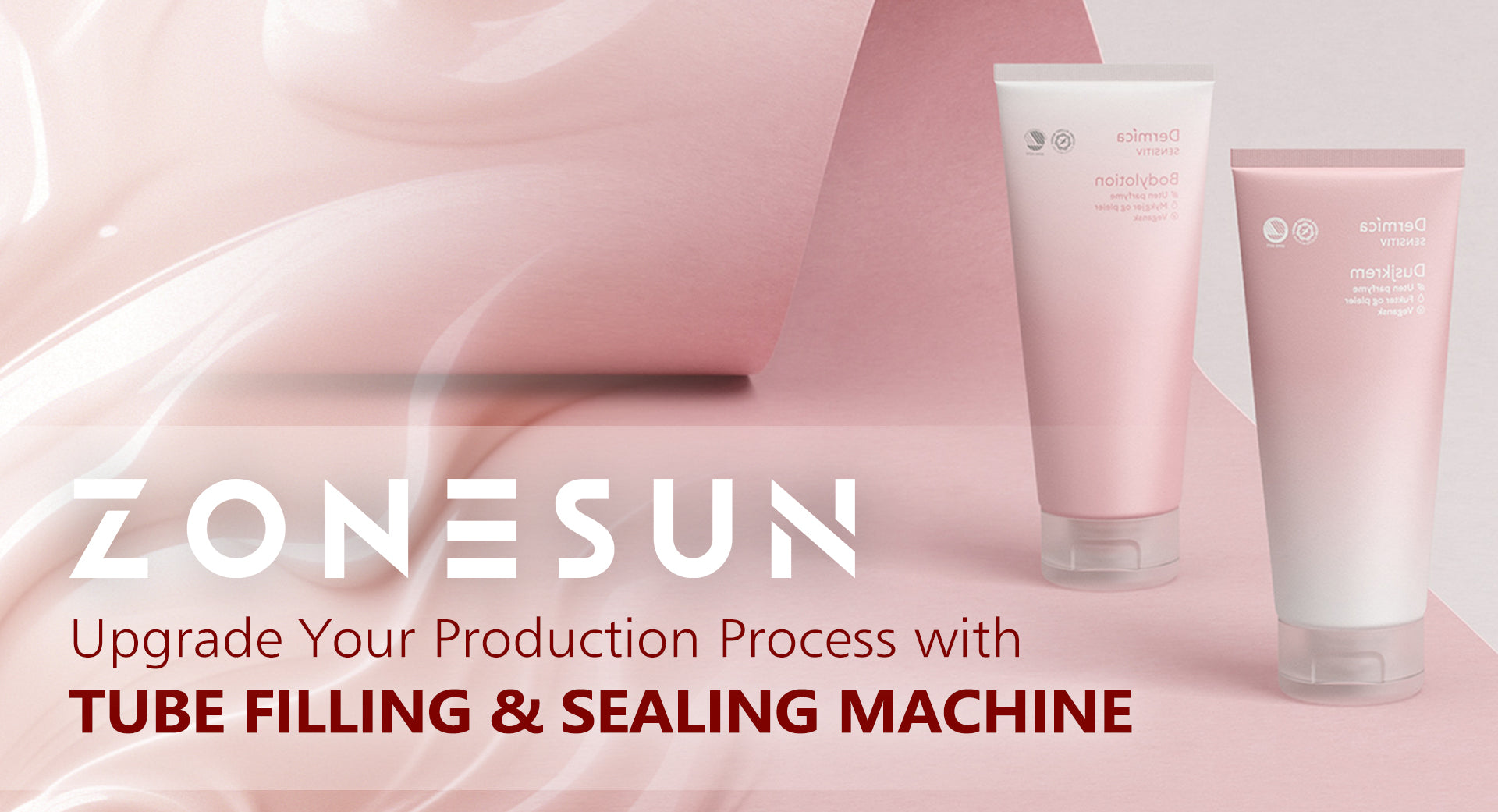 Upgrade Your Production Process with ZONESUN Tube Filling & Sealing Ma