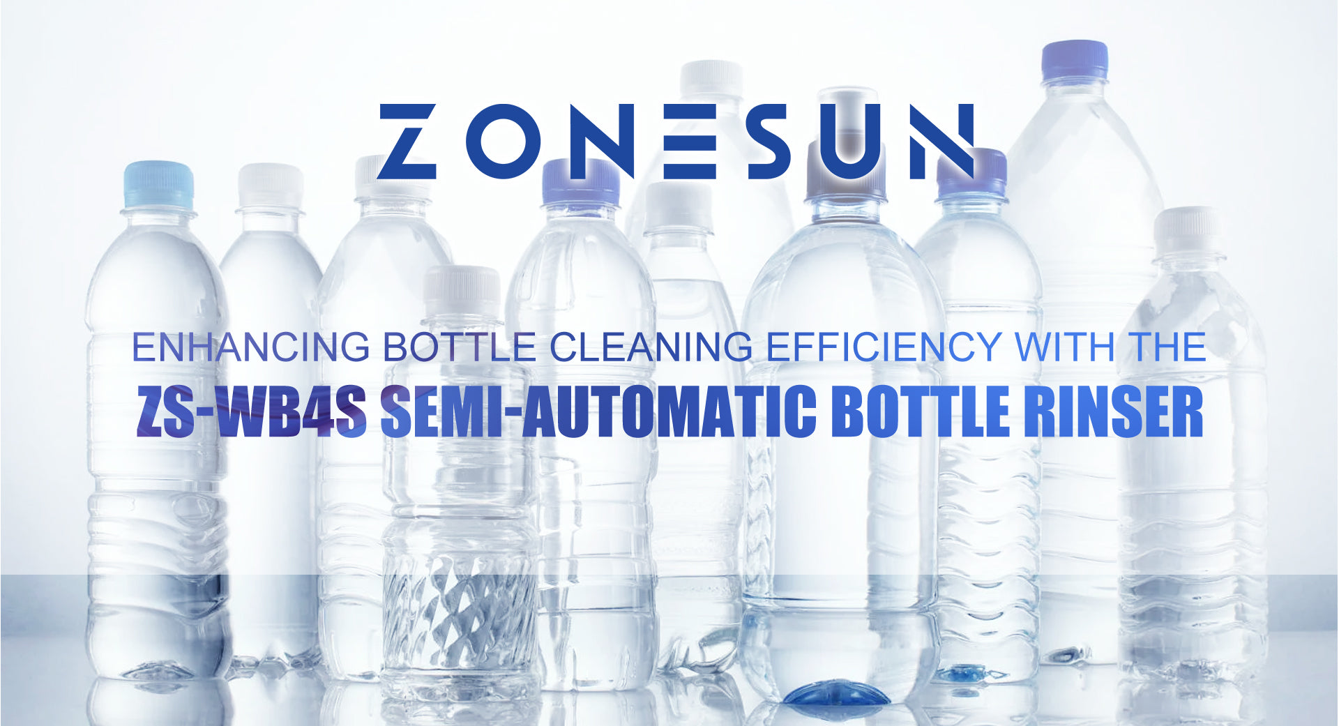 Enhancing Bottle Cleaning Efficiency with the ZONESUN ZS-WB4S Semi-Aut