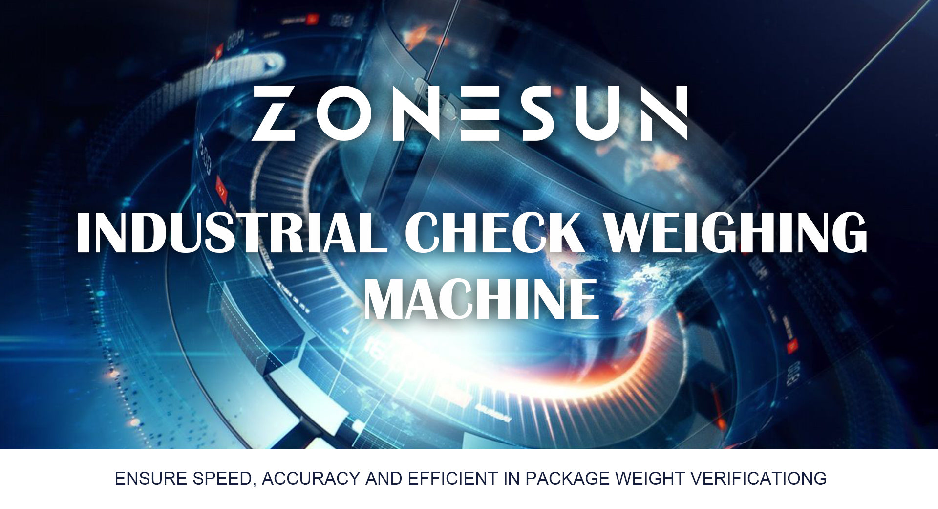 ZONESUN ZS-MD210 INDUSTRIAL CHECK WEIGHING MACHINE: ENSURE SPEED, ACCU ...