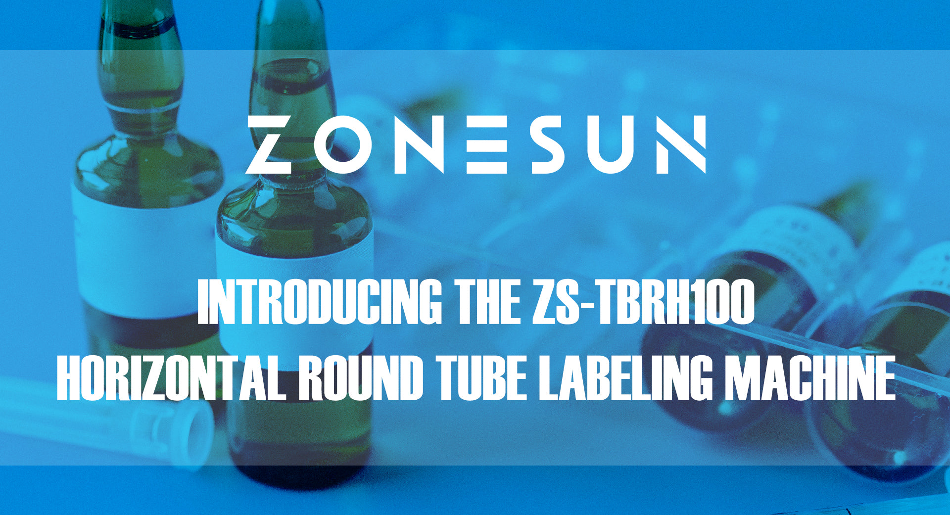 Introducing the ZS-TBRH100 Horizontal Round Tube Labeling Machine