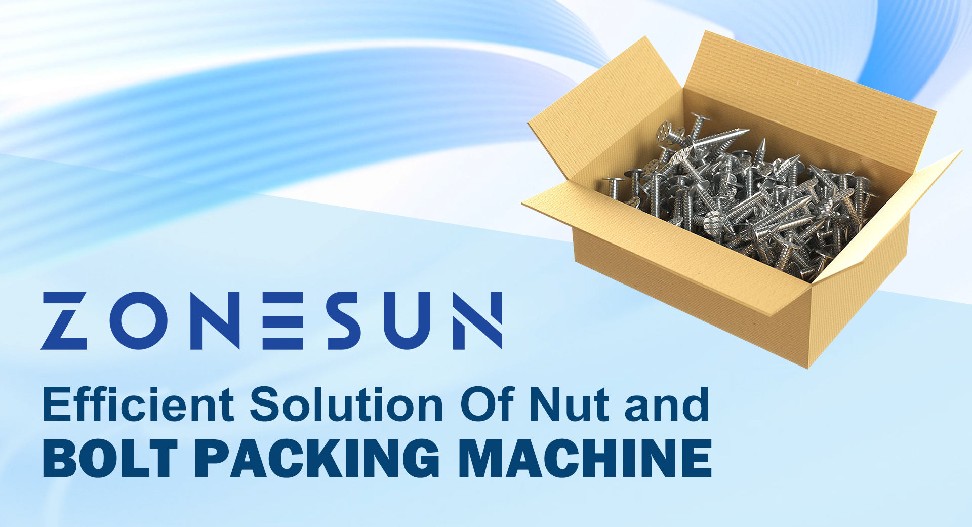 Efficient Solution Of Nut and Bolt Packing Machine