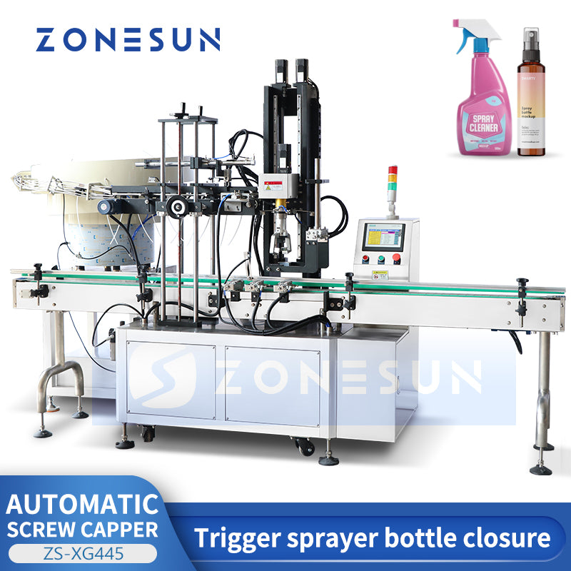 Dropper and Spray Bottle Caps Capping Machine
