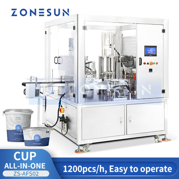 ZONESUN ZS-AFS02 Automatic Cup Filling & Sealing Machine