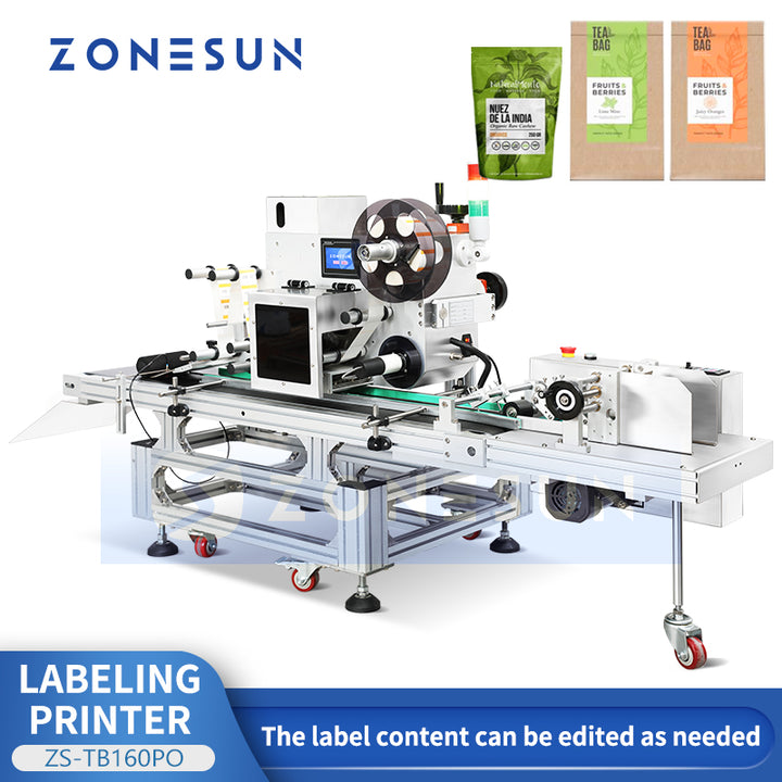 Flat Labeling Machine
