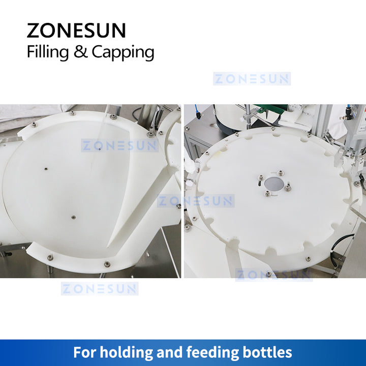 ZONESUN ZS-AFC15 Automatic Peristaltic Pump Liquid Filling Capping Mac