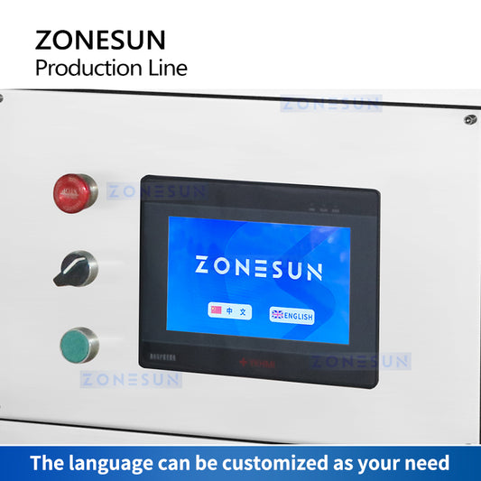 ZONESUN ZS-AFCL1 Automatic Magnetic Pump Liquid Filling Capping Produc