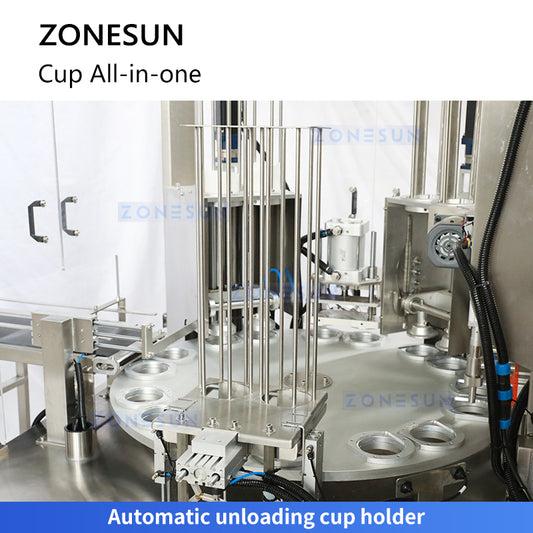 ZONESUN ZS-AFS02 Automatic Cup Filling & Sealing Machine