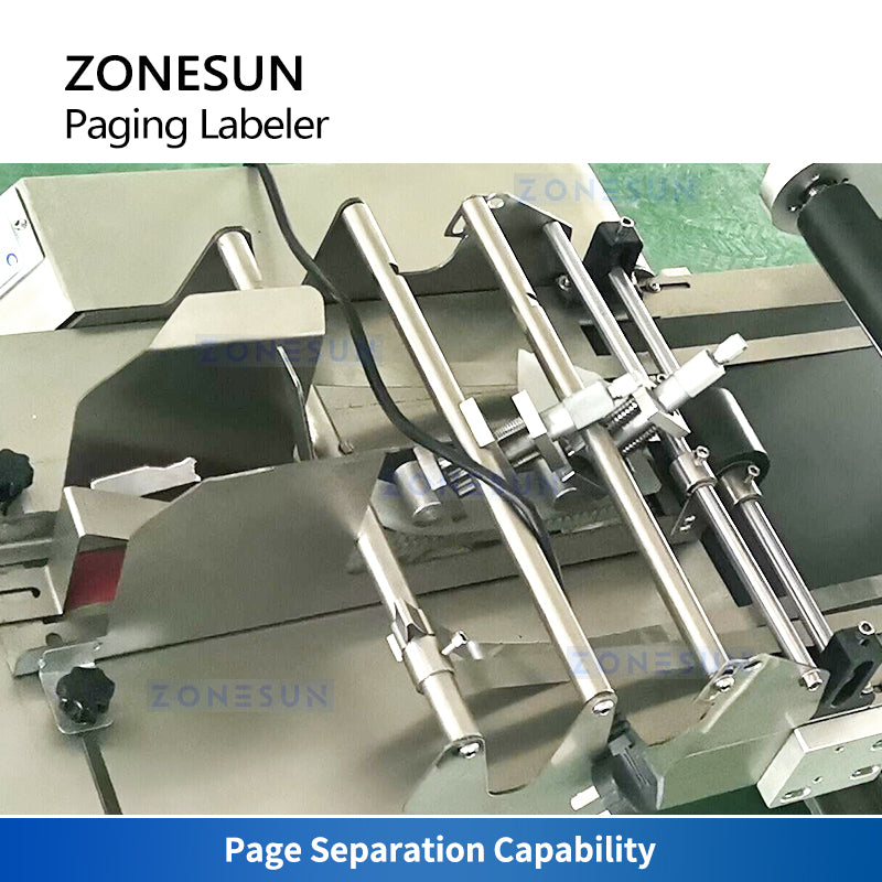ZONESUN ZS-TB502P Automatic Flat Paper Paging And Labeling Machine
