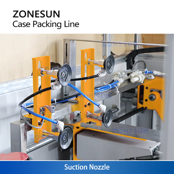 ZONESUN ZS-CSPM2 Automatic Top Load Case Packing Line for End of Line