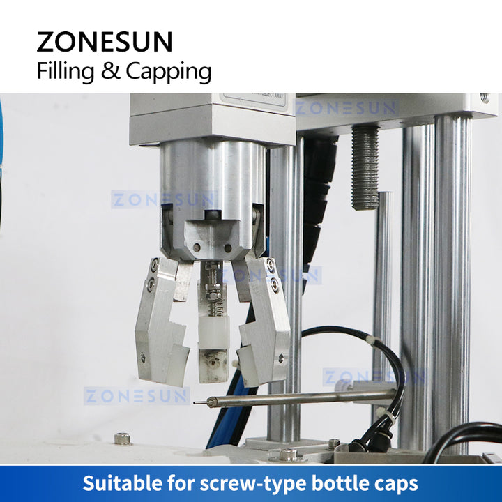 ZONESUN ZS-AFC15 Automatic Peristaltic Pump Liquid Filling Capping Mac