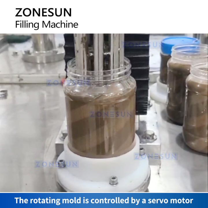 ZONESUN ZS-FM250 Semi-automatic Dual-Color Swirl Paste Piston Pump Fil